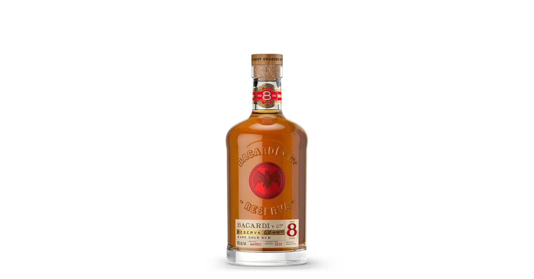 Bacardi Reserva Ocho Rum - 8 Years (0,7L | 40%) | BrandVibes webáruház